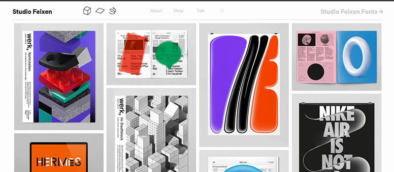 15+ Inspirasi Website Portofolio Desain Artistik dan Menarik