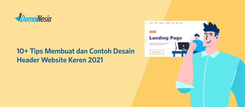 10+ Tips Membuat dan Contoh Desain Header Website