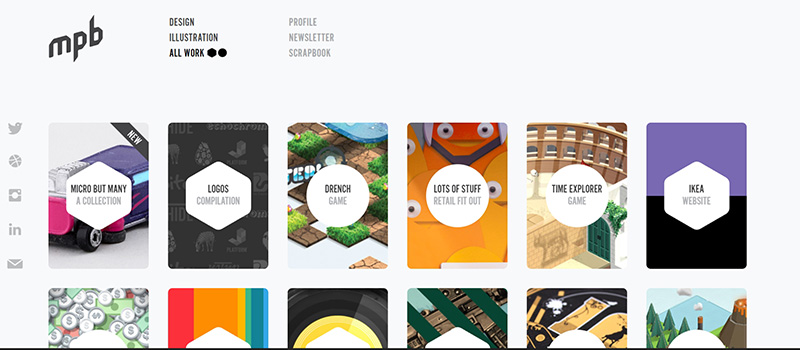 15+ Inspirasi Website Portofolio Desain Artistik dan Menarik