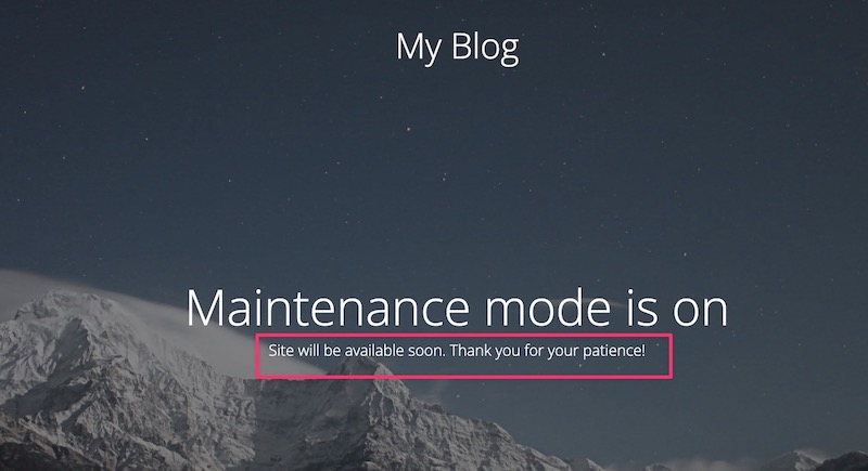Cara Membuat Maintenance Page di WordPress - DomaiNesia
