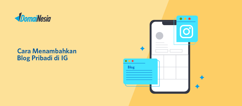 Cara Menambahkan Blog Pribadi di IG