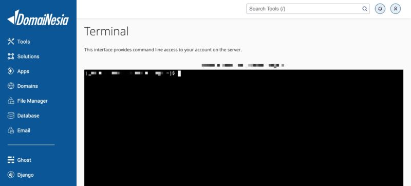 Cara Menggunakan Terminal cPanel di Hosting - DomaiNesia