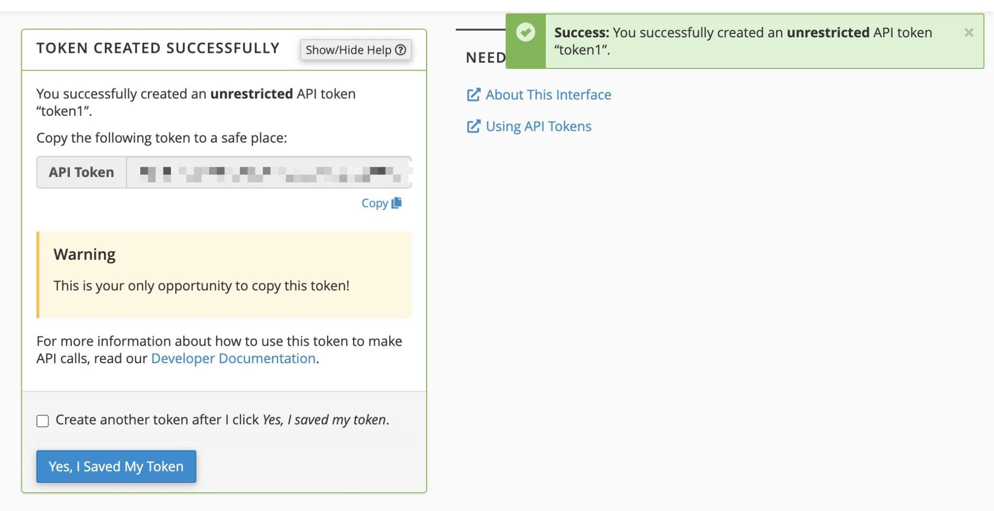 Cara Menggunakan Manage API Tokens cPanel Hosting - DomaiNesia