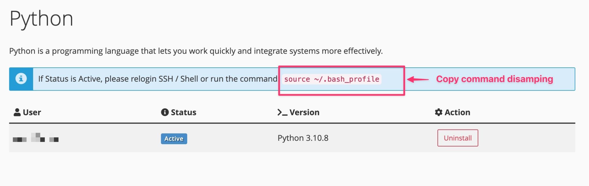 Cara Install Python di Hosting - DomaiNesia