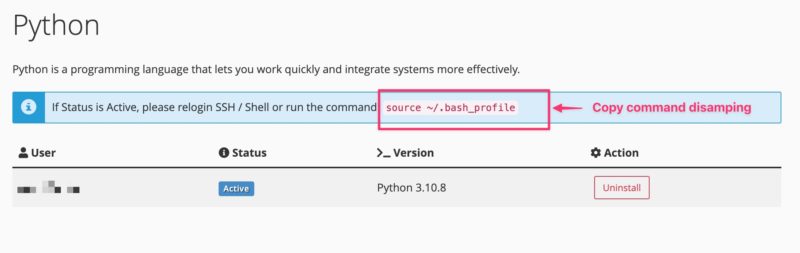 Cara Install Python di Hosting - DomaiNesia