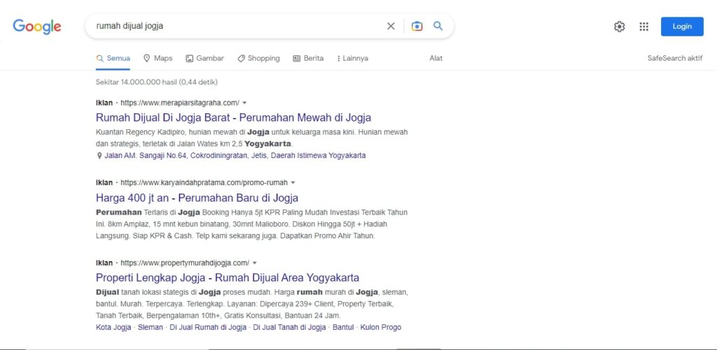 Cara Membuat Website Muncul di Halaman Pertama Google