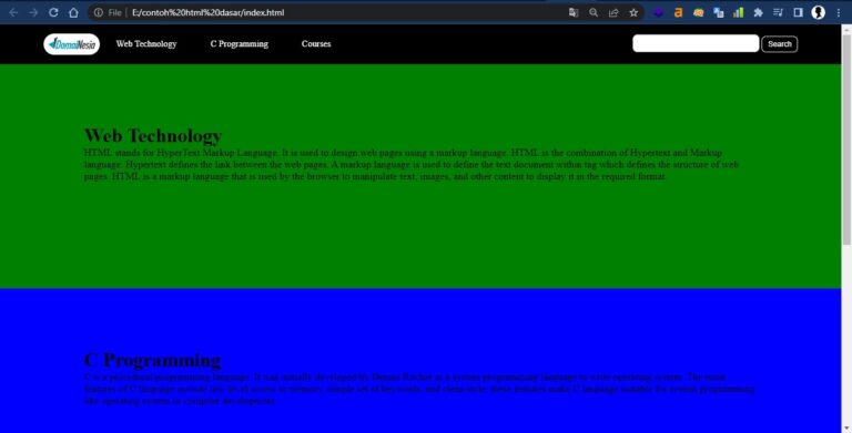 Cara Membuat Website dengan HTML dan CSS