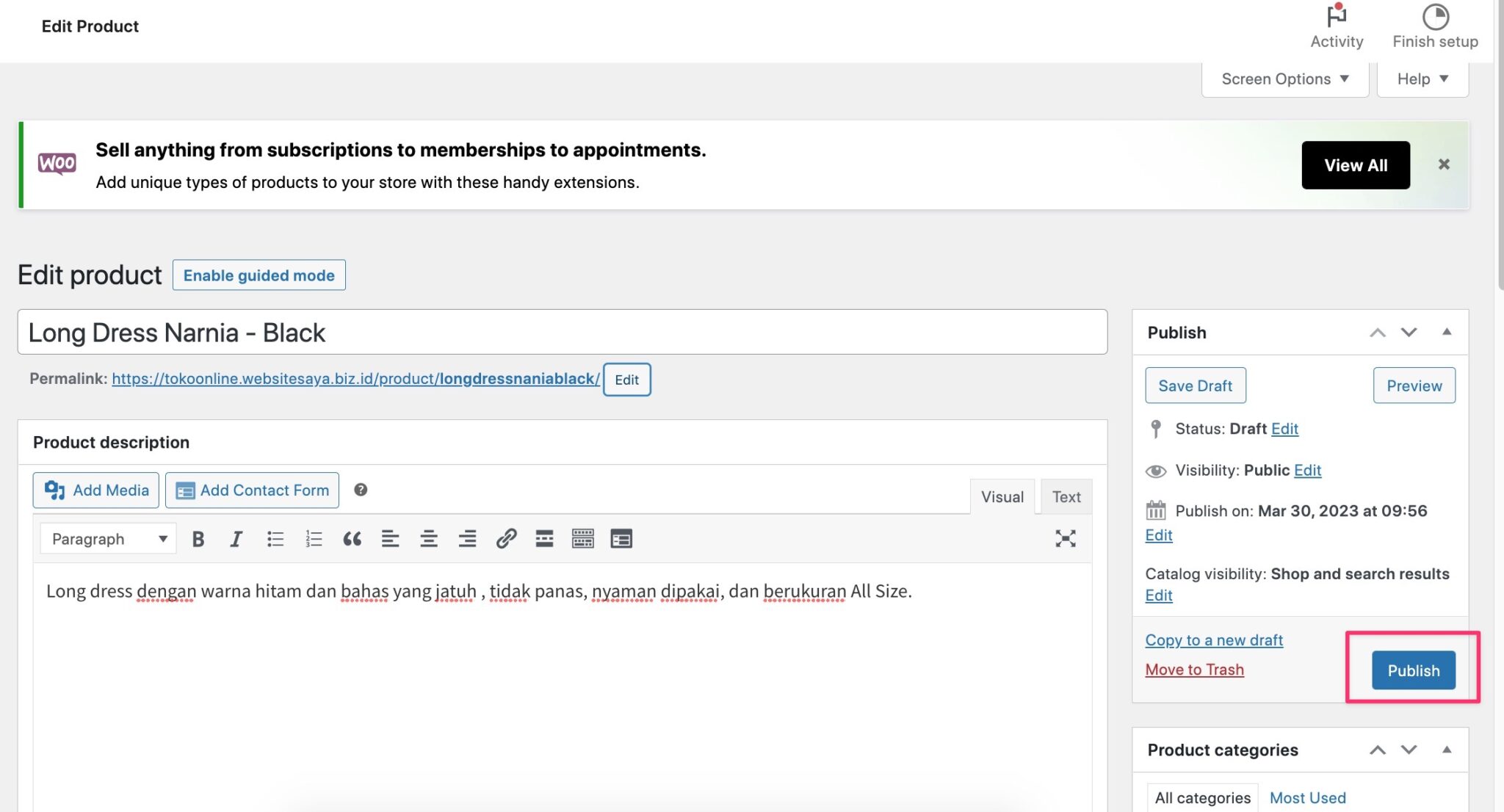 Tutorial WooCommerce WordPress Lengkap Bagi Pemula