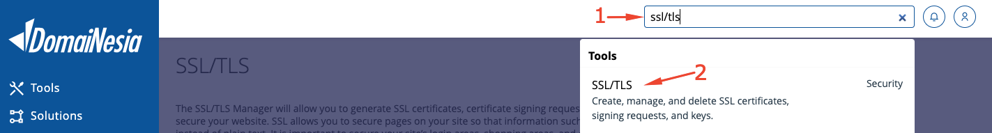 Panduan Install SSL GlobalSign di Cpanel