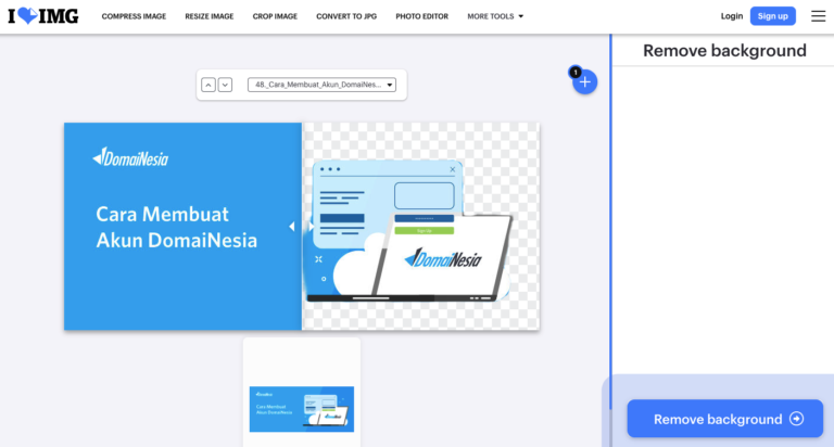 Hapus Background Foto Secara Online dengan Mudah
