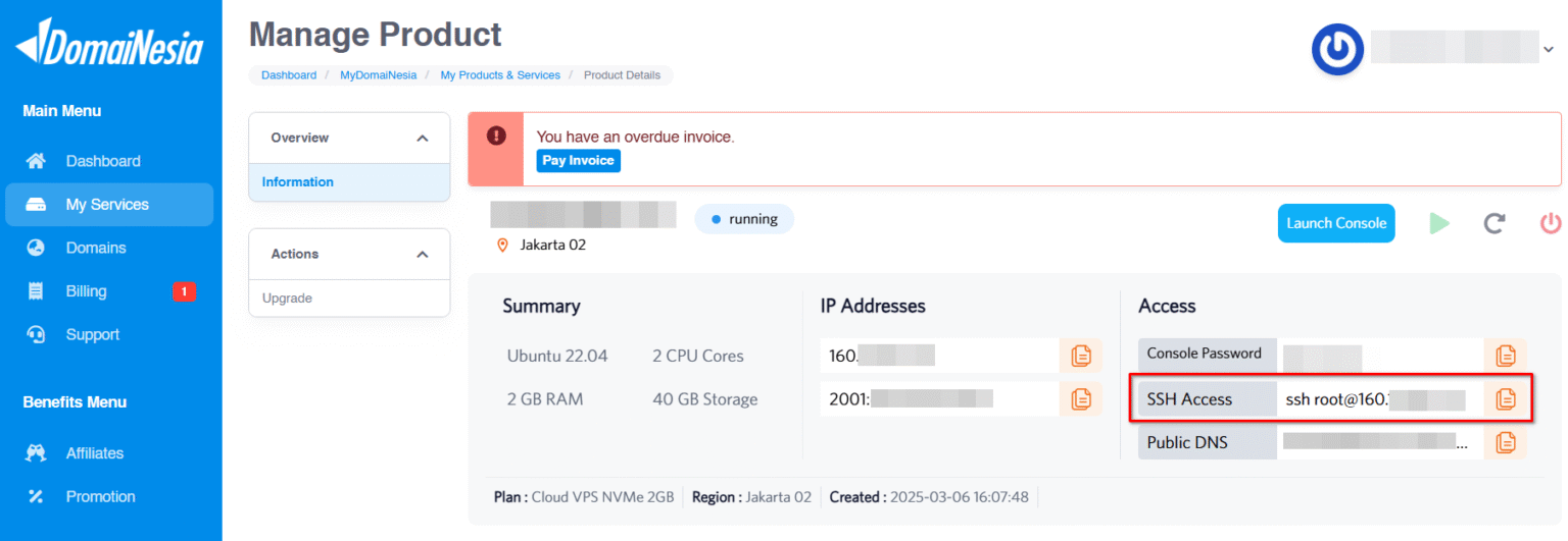 Cara Akses VPS via SSH Terminal untuk Pemula