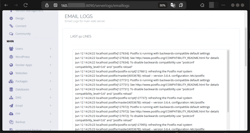 Cara Cek Semua Log Aktivitas di CyberPanel Pada Cloud VPS