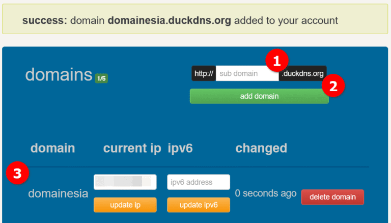Apa itu DuckDNS? dan Cara Koneksikan Ke IP di VPS Linux