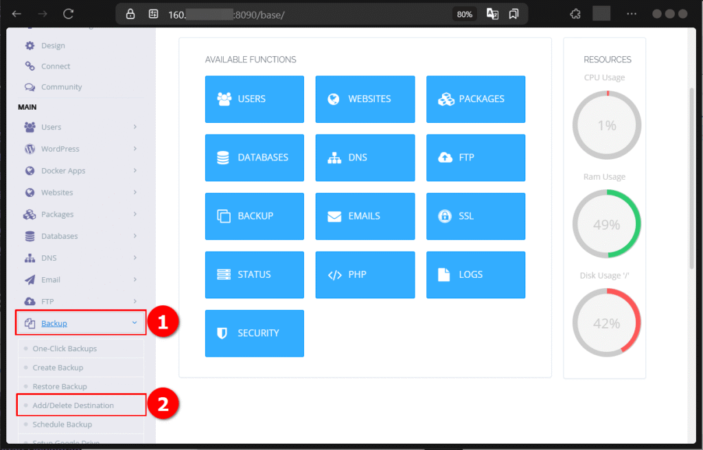 Cara Jadwal Backup Atau Schedule Backup CyberPanel di VPS