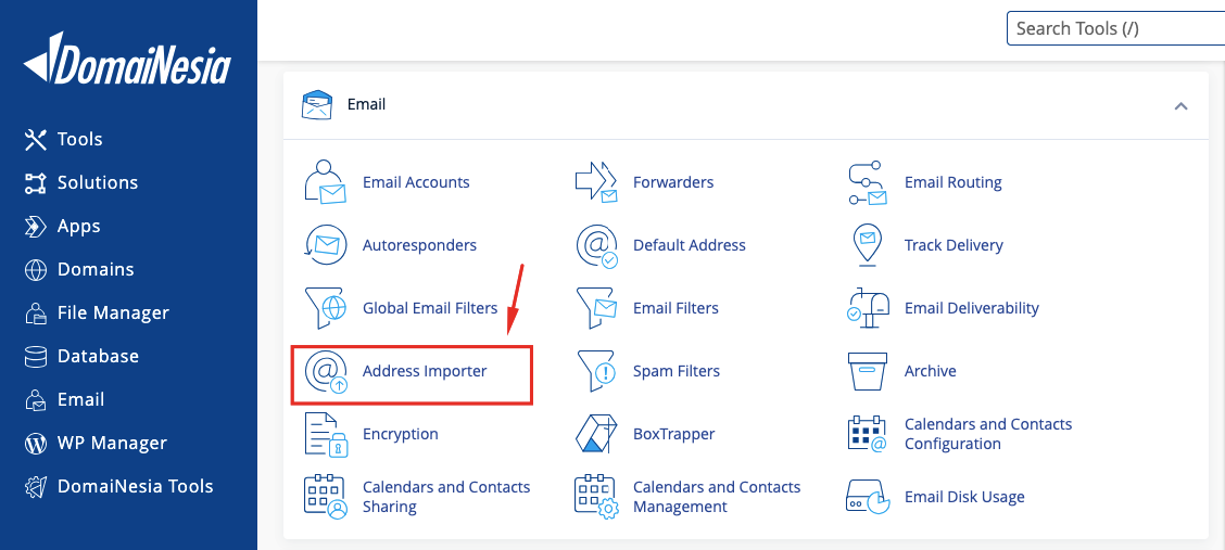 Tutorial Cepat Address Importer cPanel untuk Bikin Banyak Email