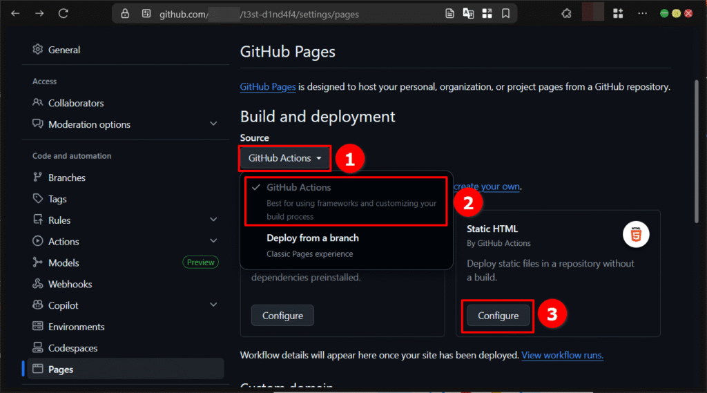 Cara Custom Domain di Github Pages Pada Repository