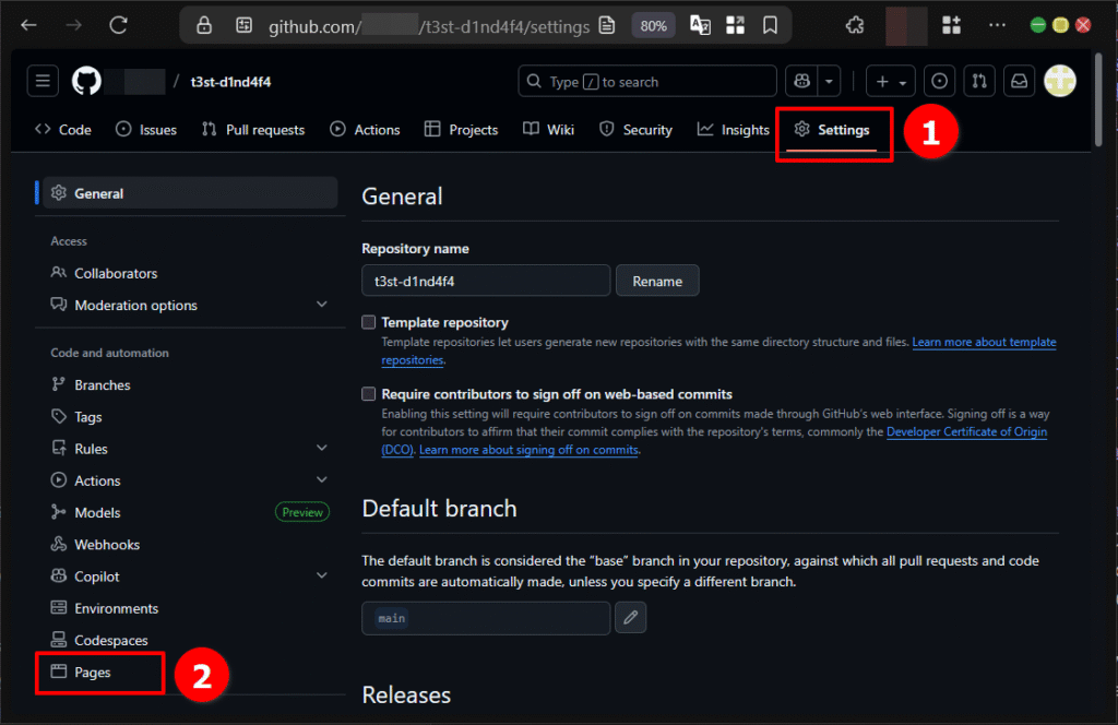 Cara Custom Domain di Github Pages Pada Repository