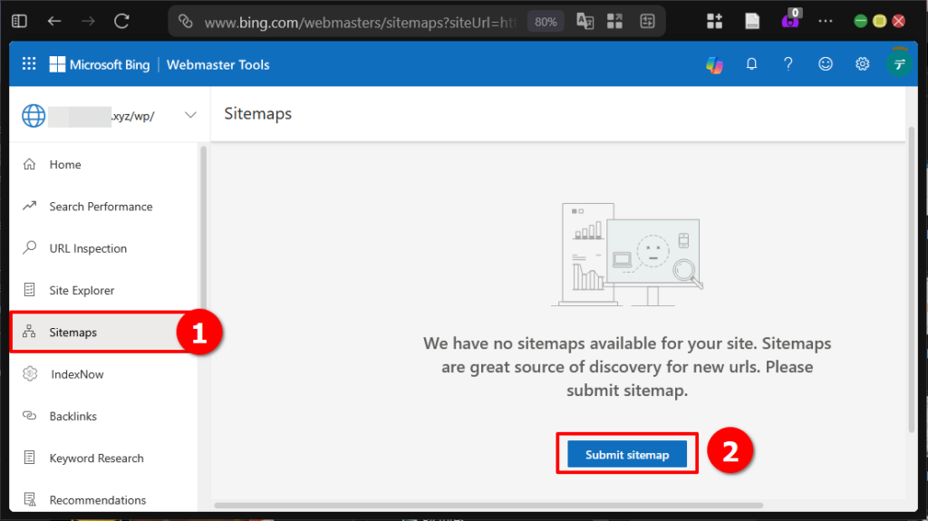 Cara Tambah XML Sitemap Wordpress Ke Bing & DuckDuckGO
